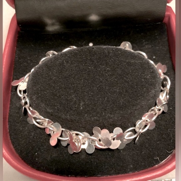 Disney | Jewelry | Disney Mickey Mouse Sterling Silver Bracelet | Poshmark